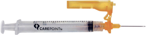 CarePoint Safety Needles with Syringes | Luer Lock Syringes