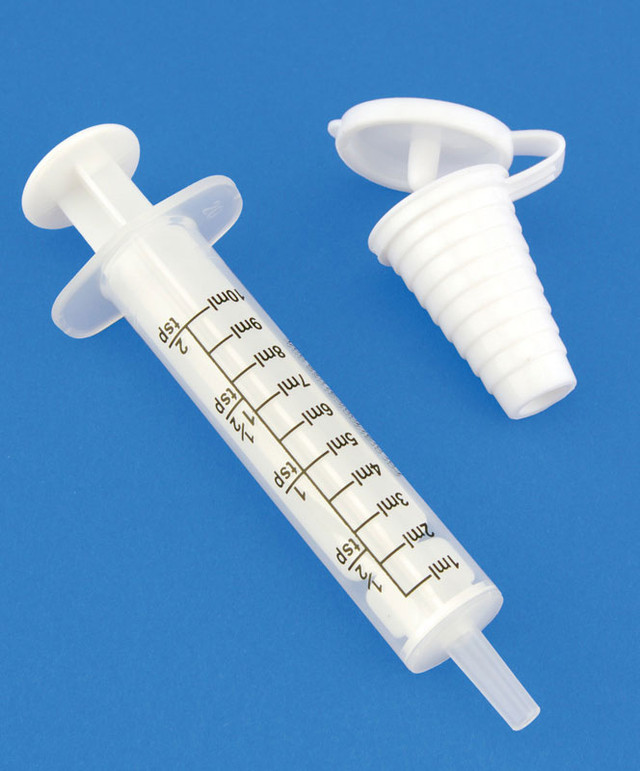 Clear Oral Dispenser with Bottle Adapter | Total Pharmacy