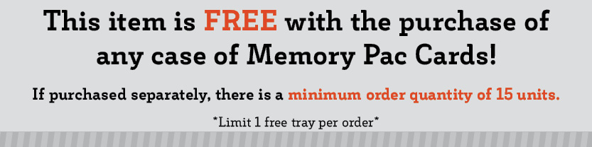 Memory Pac Sealing Trays | Total Pharmacy Supply