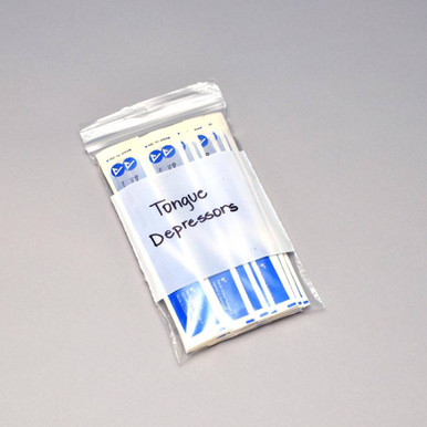 Heavy-Duty Write-On Block Resealable Bags | Total Pharmacy