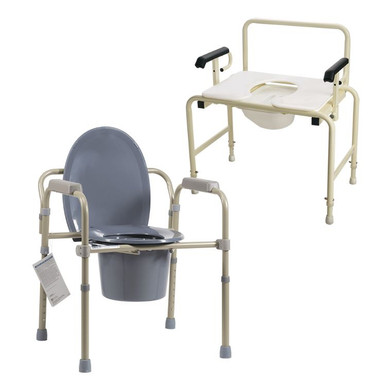 Home Care Toilets | DME Commodes | Toilet with Safety Rails