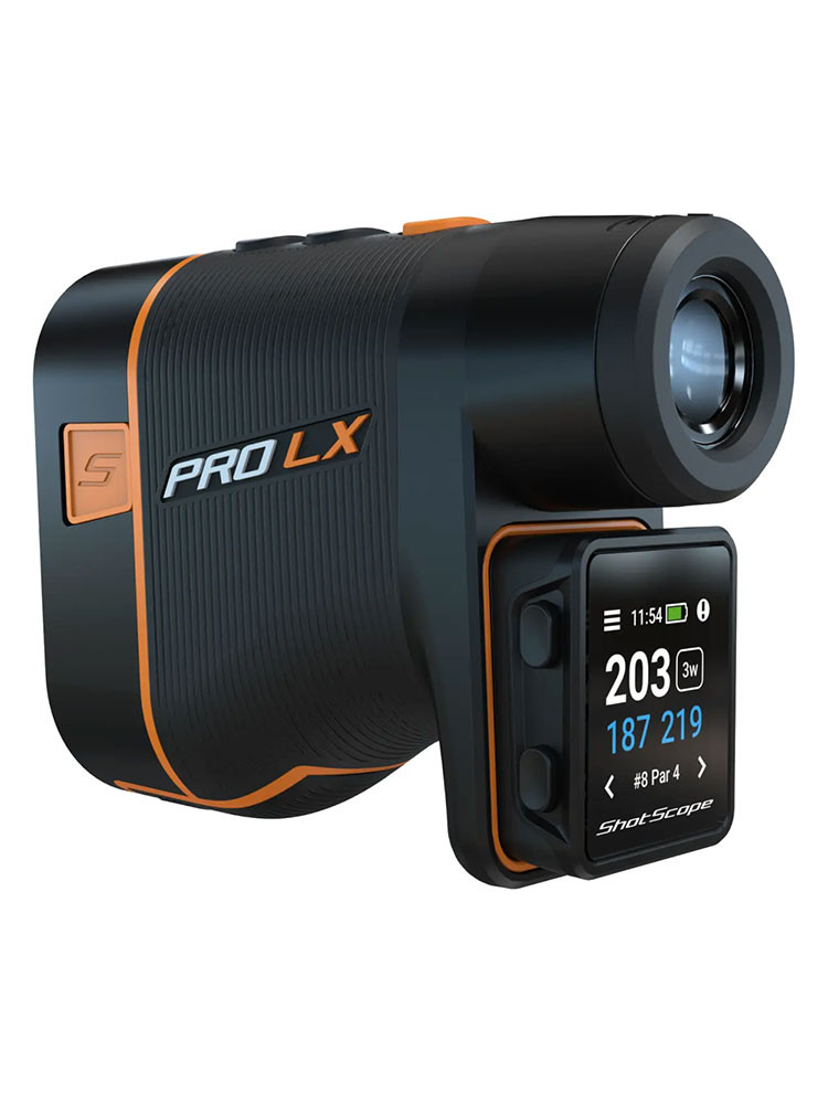Shot Scope Pro LX 23+ Rangefinder & GPS Combo | GolfBox