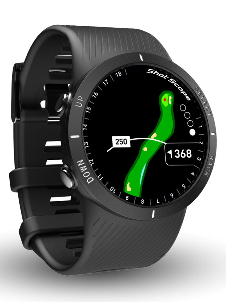 Shot Scope V5 GPS & Shot Tacking Golf Watch - Black