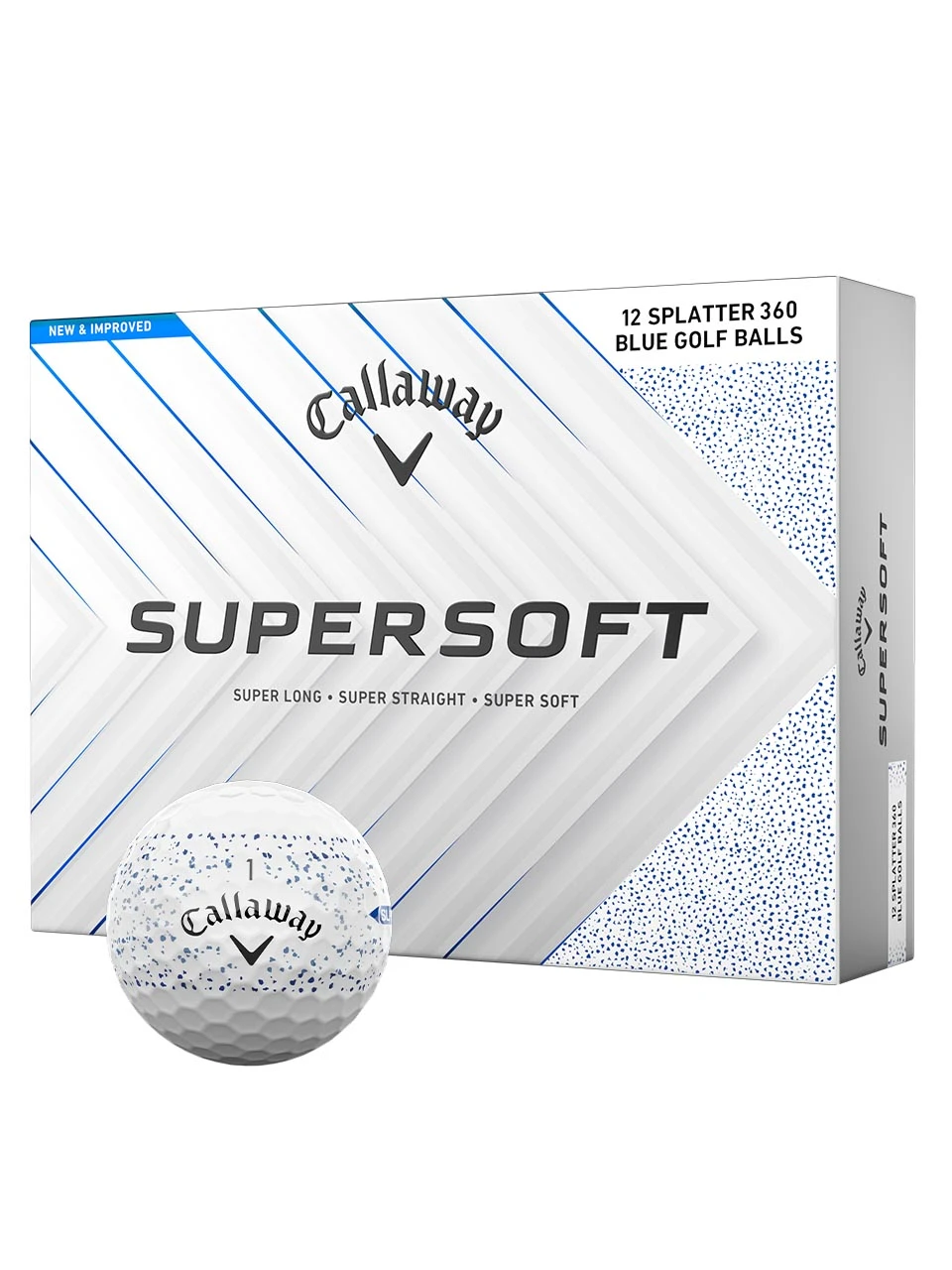 Callaway Supersoft Splatter 2025 Golf Balls | GolfBox