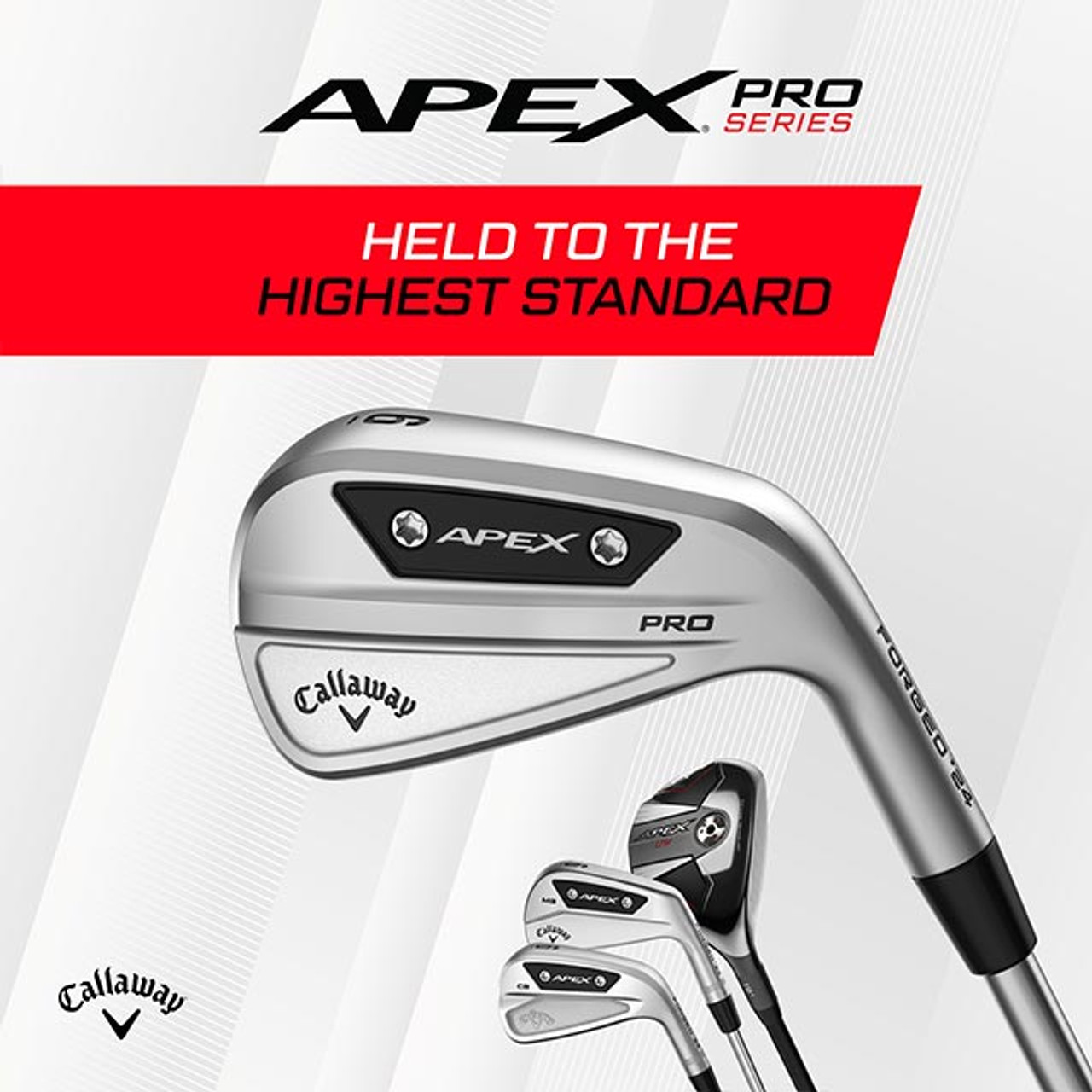 CALLAWAY APEX ’24 PRO Series - Irons & Utility Wood - GolfBox