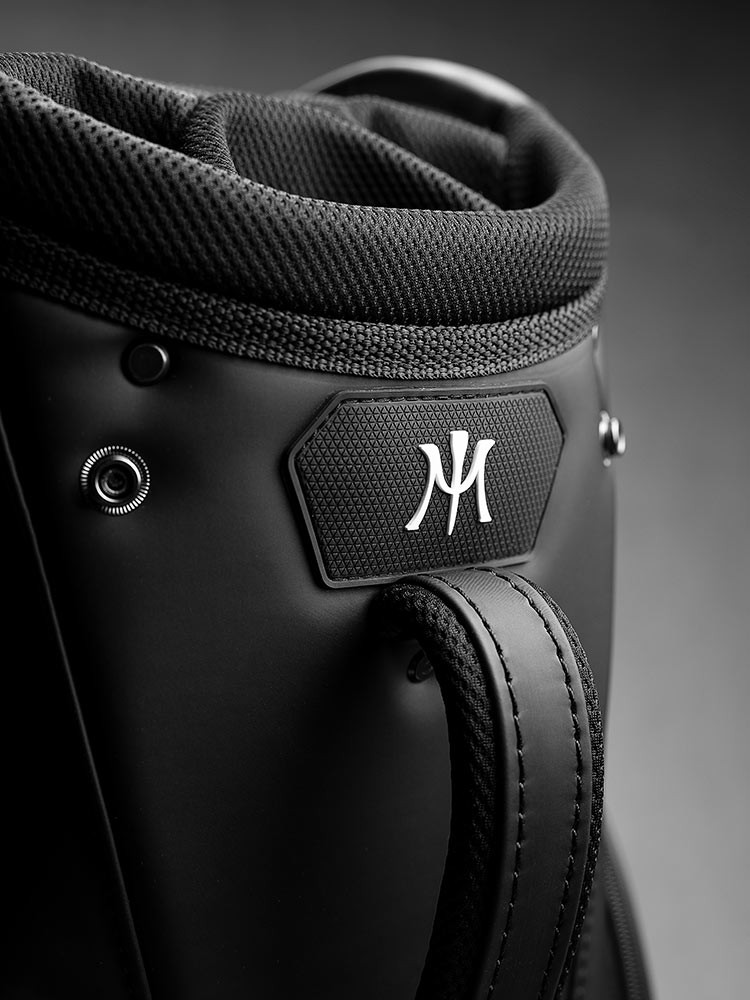 Miura Cart Bag - Black | GolfBox
