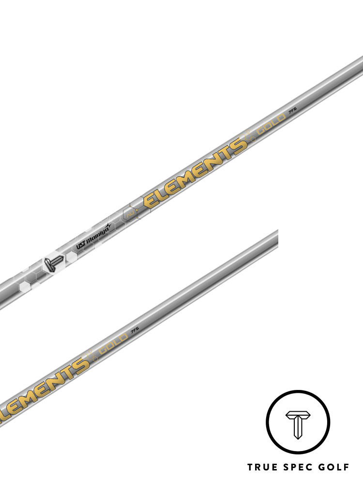 UST Mamiya Elements Gold engineered by True Spec Golf Shaft | GolfBox