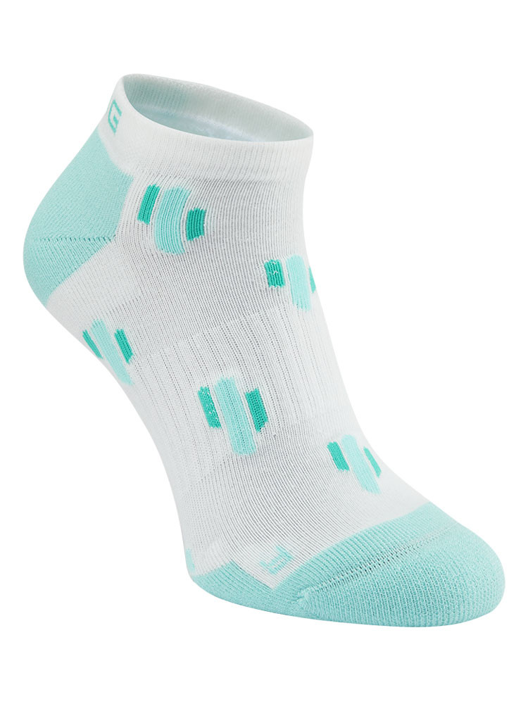 Ping SensorCool Cactus No Show 2 Pack Socks - White/Navy Multi