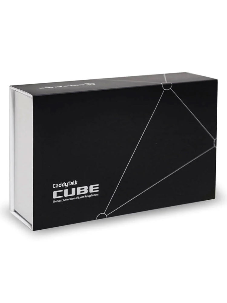 CaddyTalk Cube Golf Rangefinder - Black | GolfBox