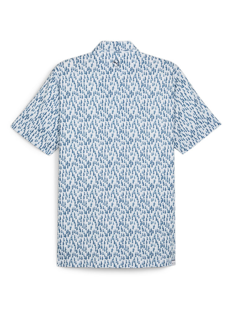 Puma MATTR Pines Golf Polo - Ocean Tropic/Zen Blue
