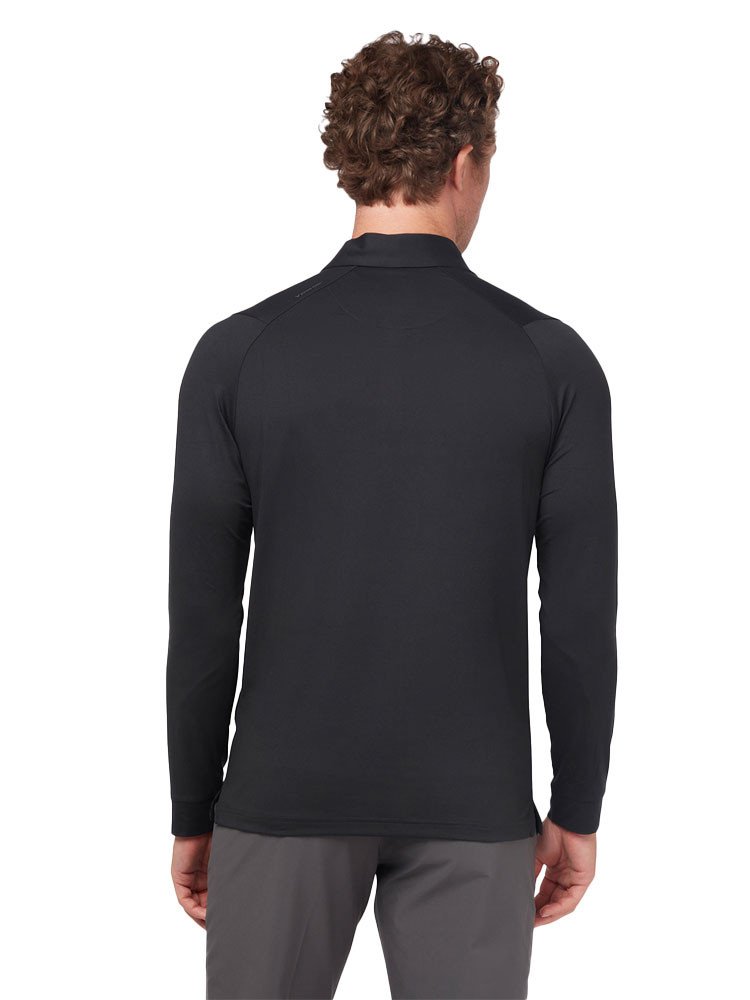 Callaway SwingTech Long Sleeve Performance Polo - Caviar