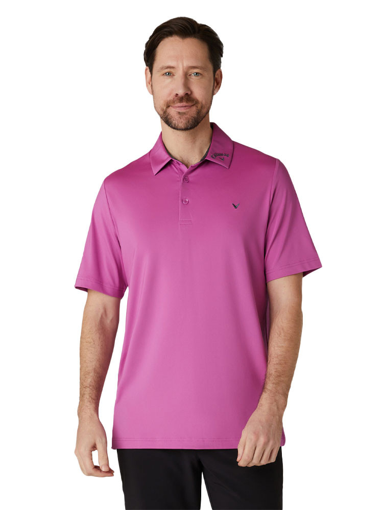 Callaway 3 Chev Odyssey Tour Polo - Purple Orchid