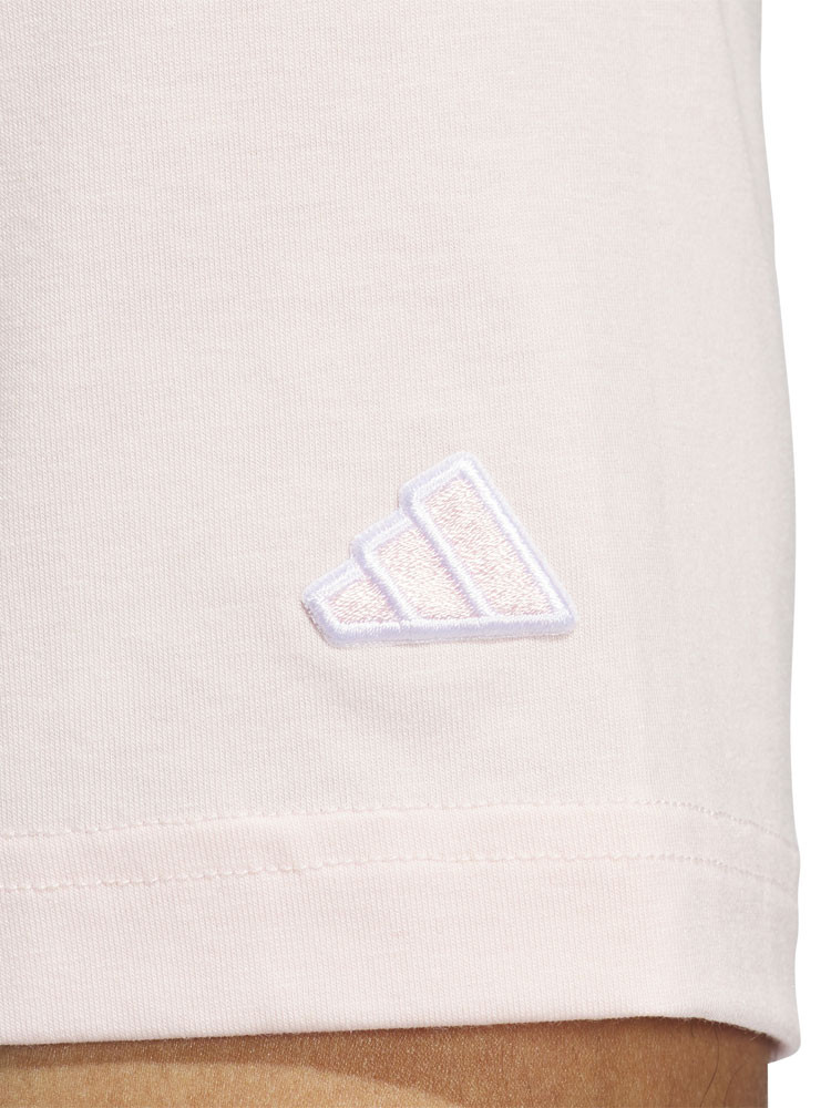 adidas Go-To Polo Shirt - Sandy Pink Mel. | GolfBox