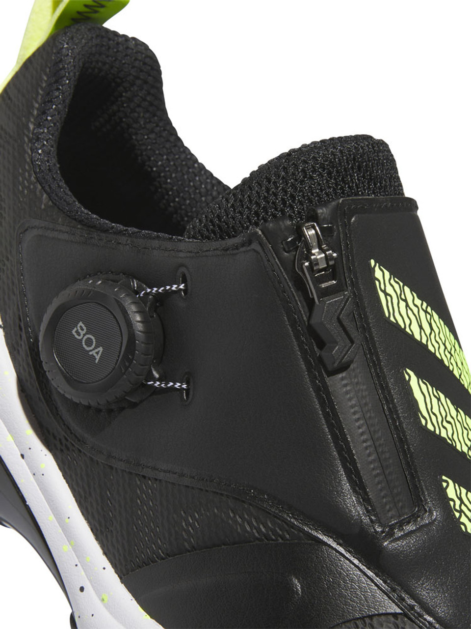 adidas Codechaos BOA 25 Spikeless Golf Shoes - Core Black/Lucid Lemon/Ftwr White