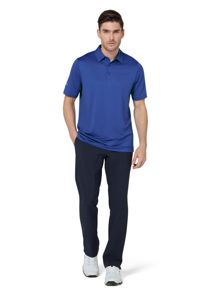 Callaway SwingTech Solid Polo - Galaxy Blue | GolfBox