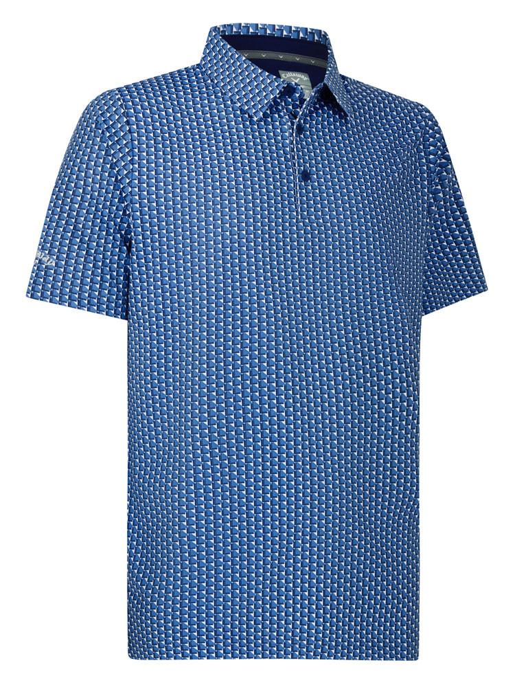 Callaway All Over Chev Geo Polo - Peacoat | GolfBox