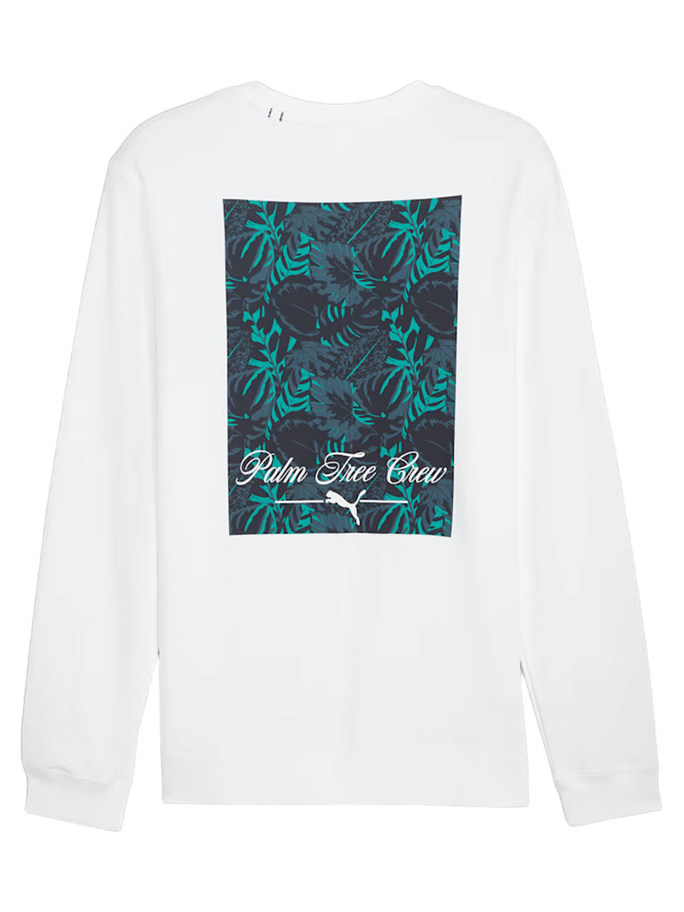 Puma x Palm Tree Crew Glitch Grahpic Crew - White Glow