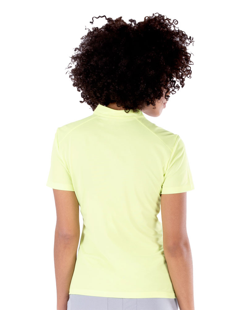 Nivo Womens Calysta Long Sleeve Mock - Sunny Lime