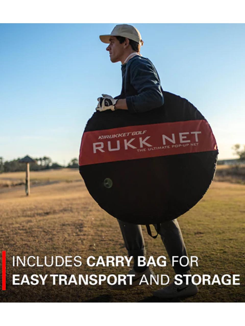 Rukket Pop-up Golf Net with Tri Turf | GolfBox
