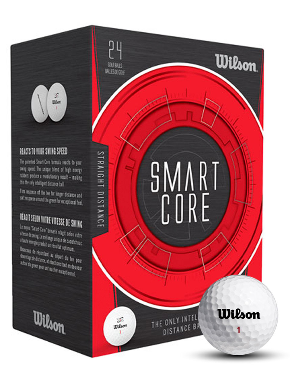 Wilson Smartcore Golf Balls - 24 Ball Pack | GolfBox