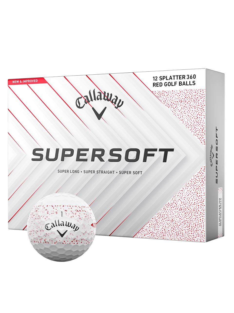 Callaway Supersoft Splatter 2025 Golf Balls | GolfBox