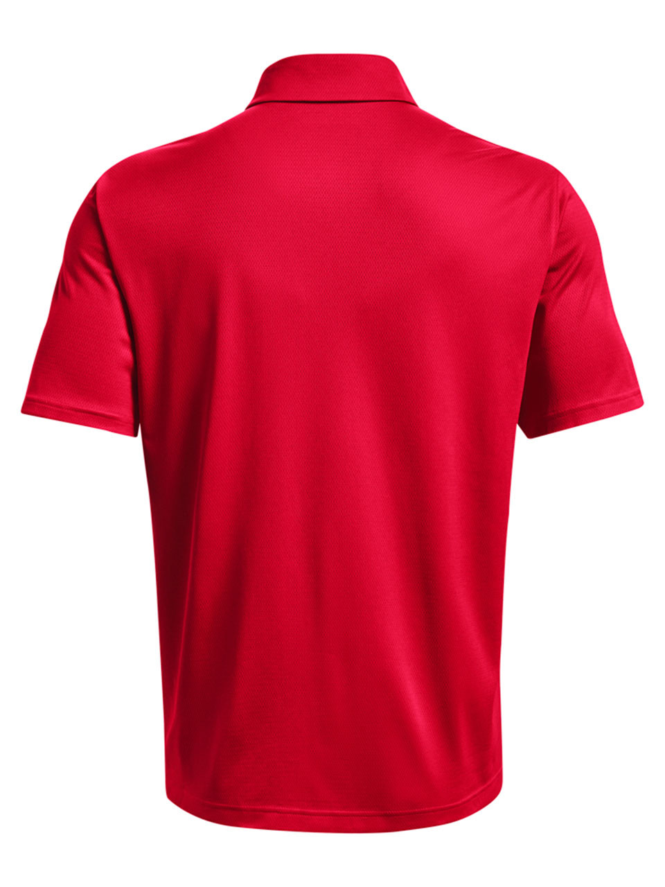 Under Armour Team Tech Polo Shirt - Red | GolfBox