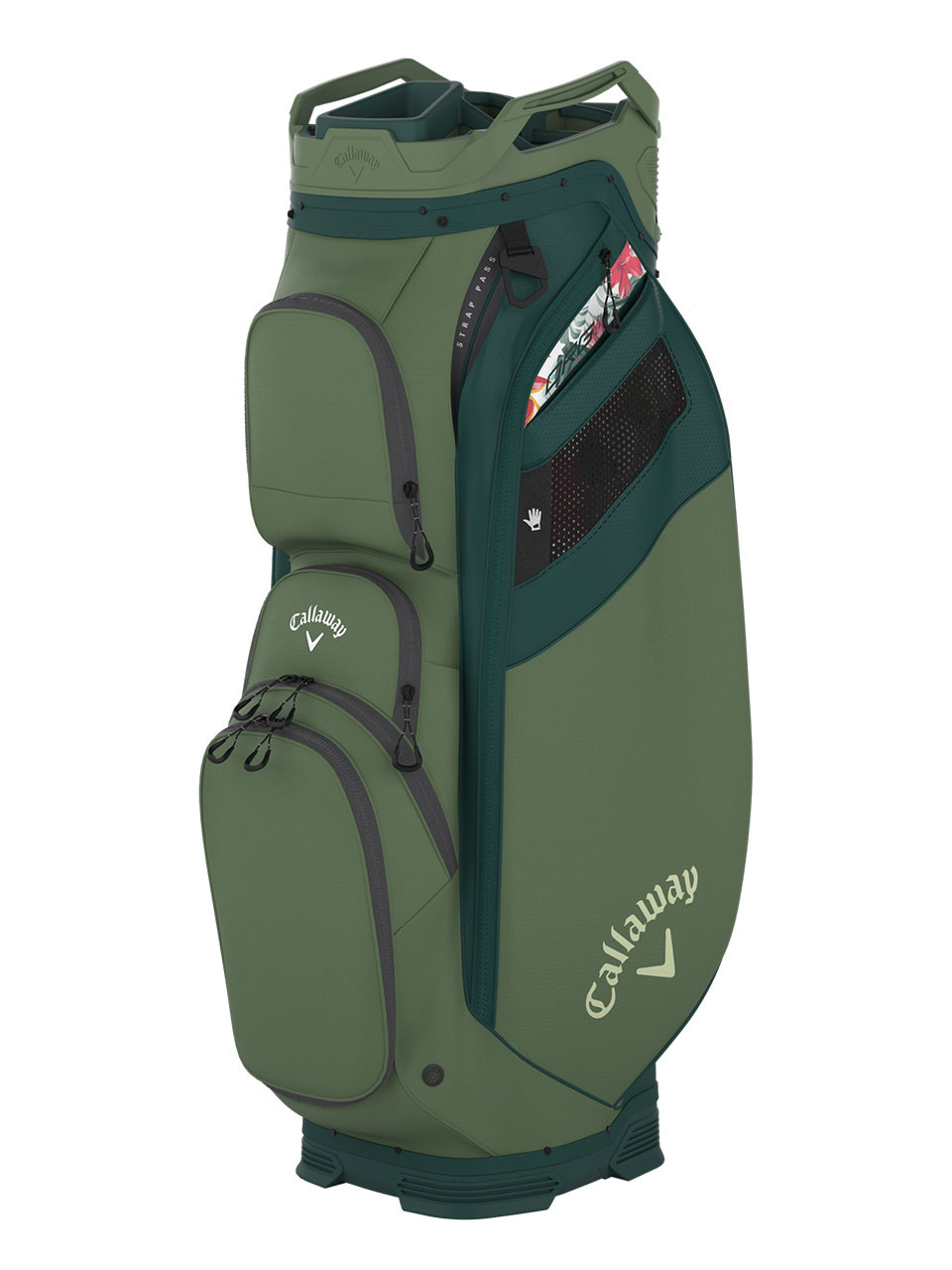 Callaway Org 14 Cart Bag - Green Tropics | GolfBox