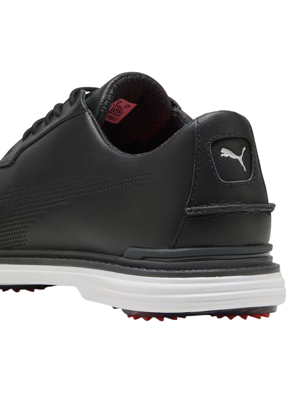 Puma Royale Golf Shoes - Puma Black/Flat Dark Grey/Red Blast