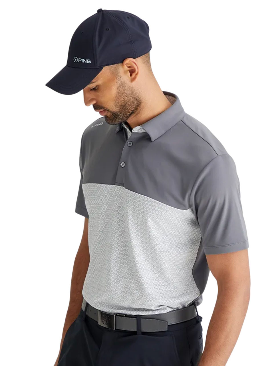 Ping Hall Polo - Rock/Grey | GolfBox