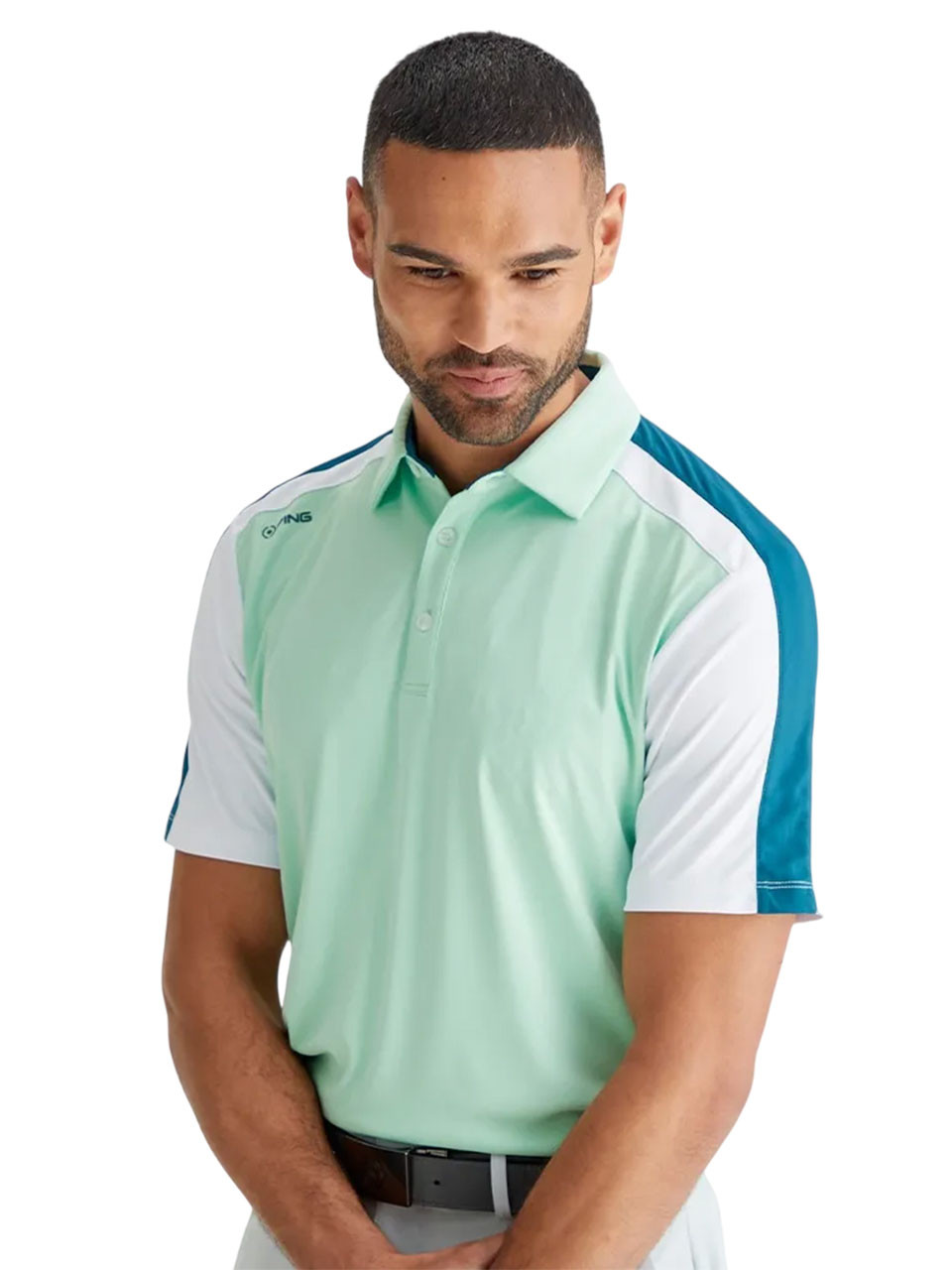 Ping Kelly Polo - Misty Green Multi | GolfBox