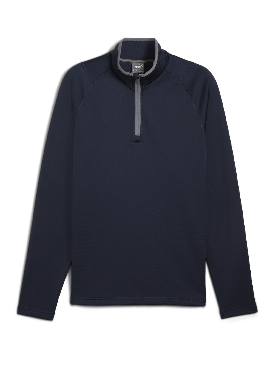 Puma Waffle Fleece 1/4-Zip - Deep Navy | GolfBox