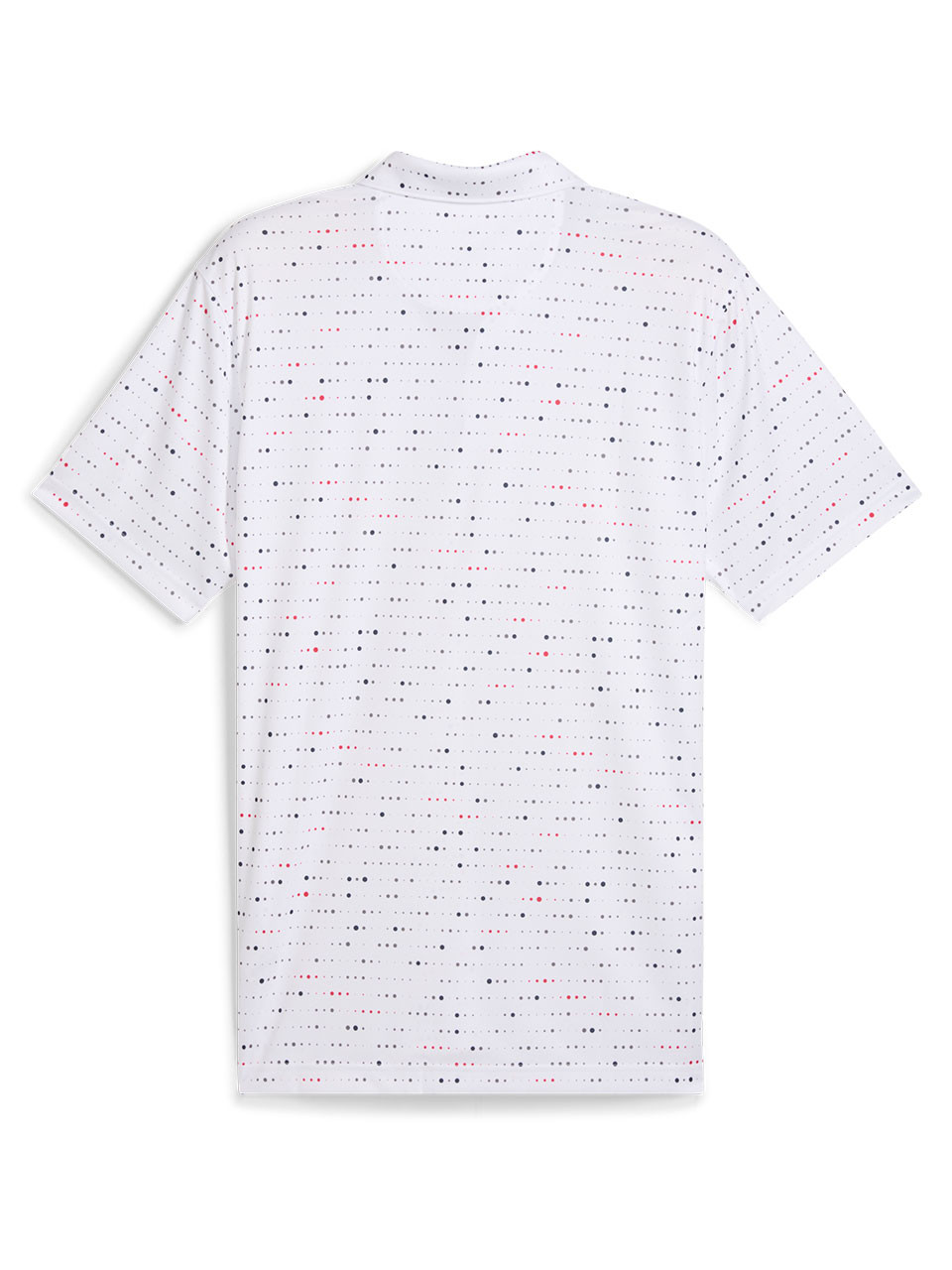 Puma Keys Polo - White Glow/Deep Navy | GolfBox