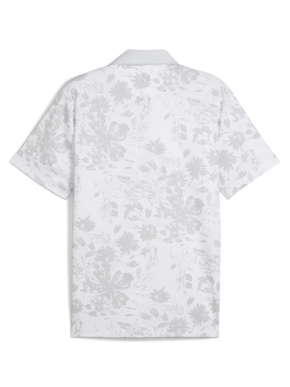 Puma MATTR Rose Golf Polo - White Glow/Ash Grey
