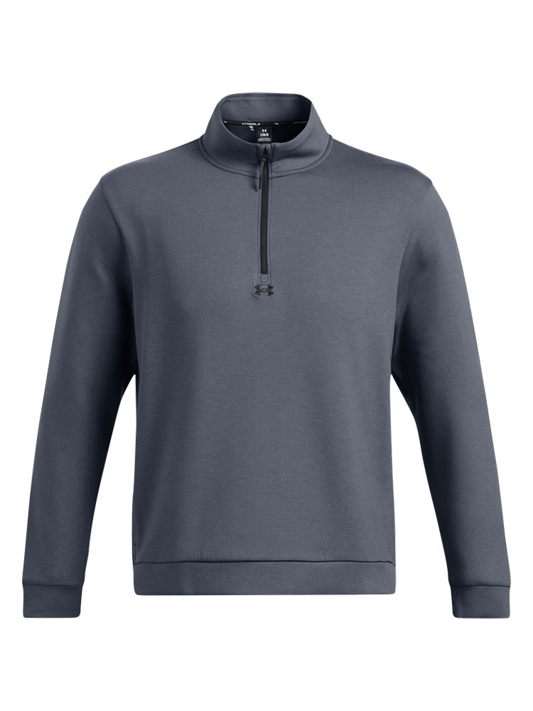 Under Armour Drive Midlayer Pullover - Downpour Grey/Gravel/Black