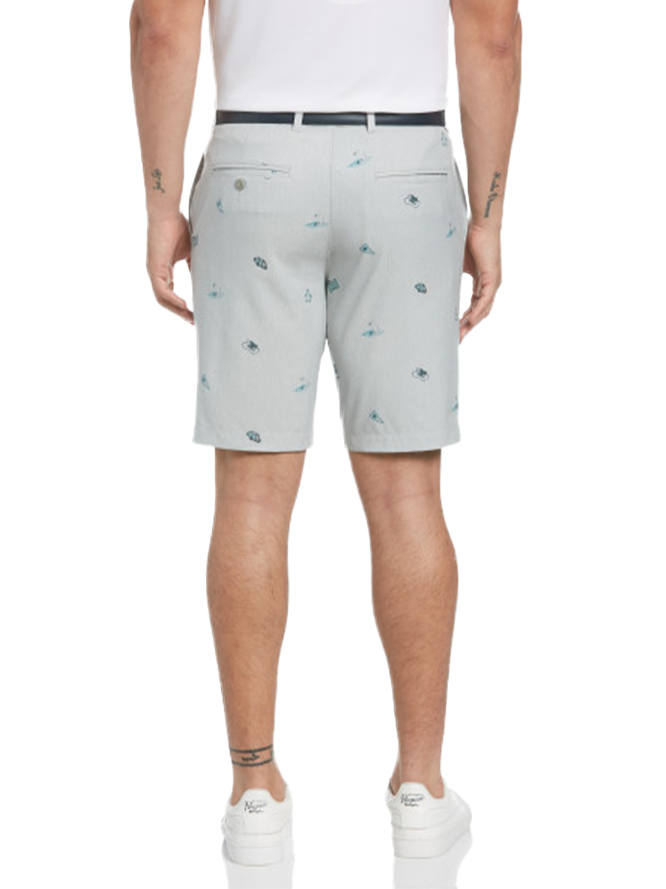 Original Penguin Mini Golf Printed Short - Caviar