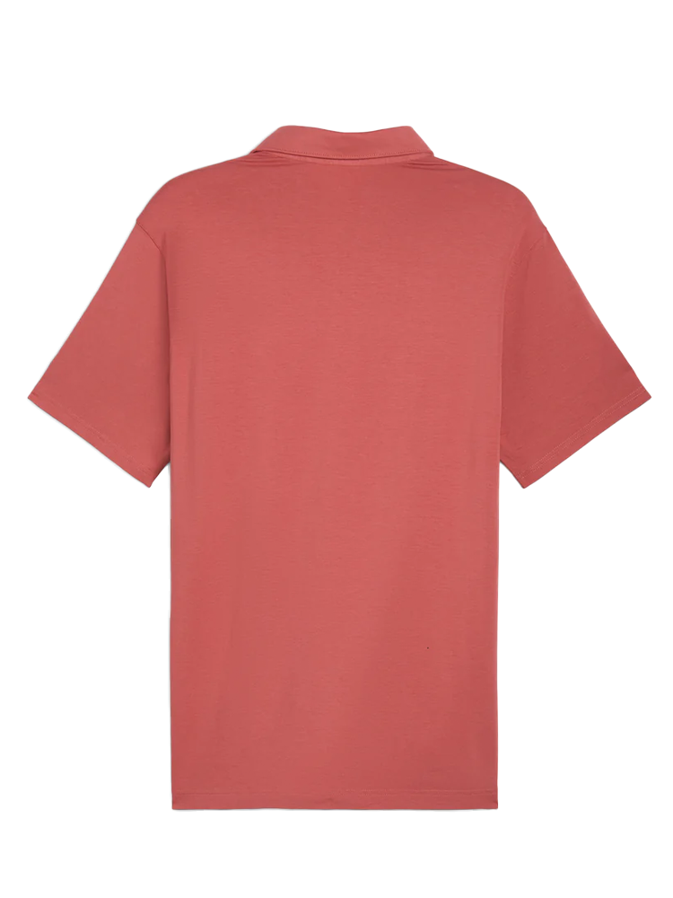 Puma Modalon Golf Polo - Exotic Red | GolfBox