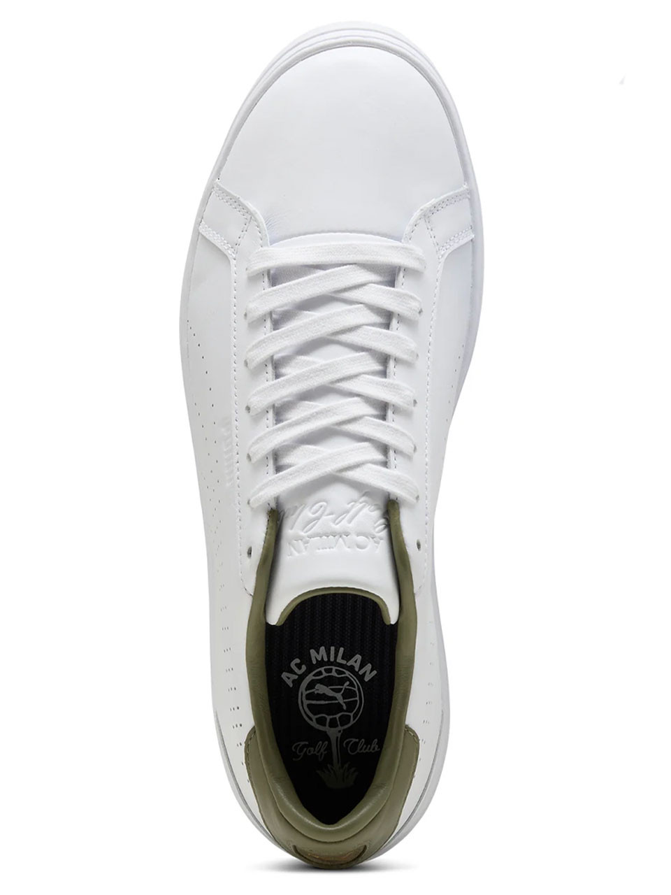 Puma x AC Milan Classic G Golf Shoes - Puma White/Puma White