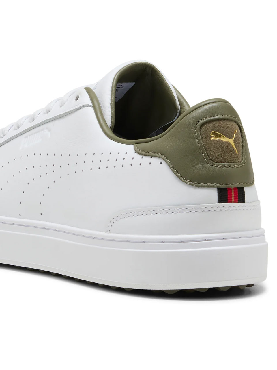 Puma x AC Milan Classic G Golf Shoes - Puma White/Puma White