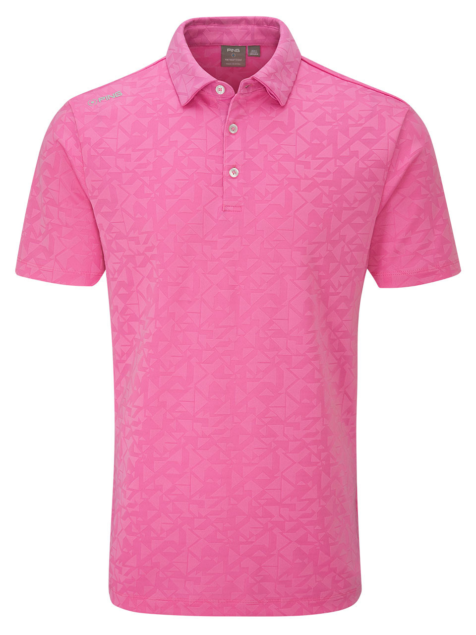 Ping Geo-Camo Polo - Ultra Pink | GolfBox