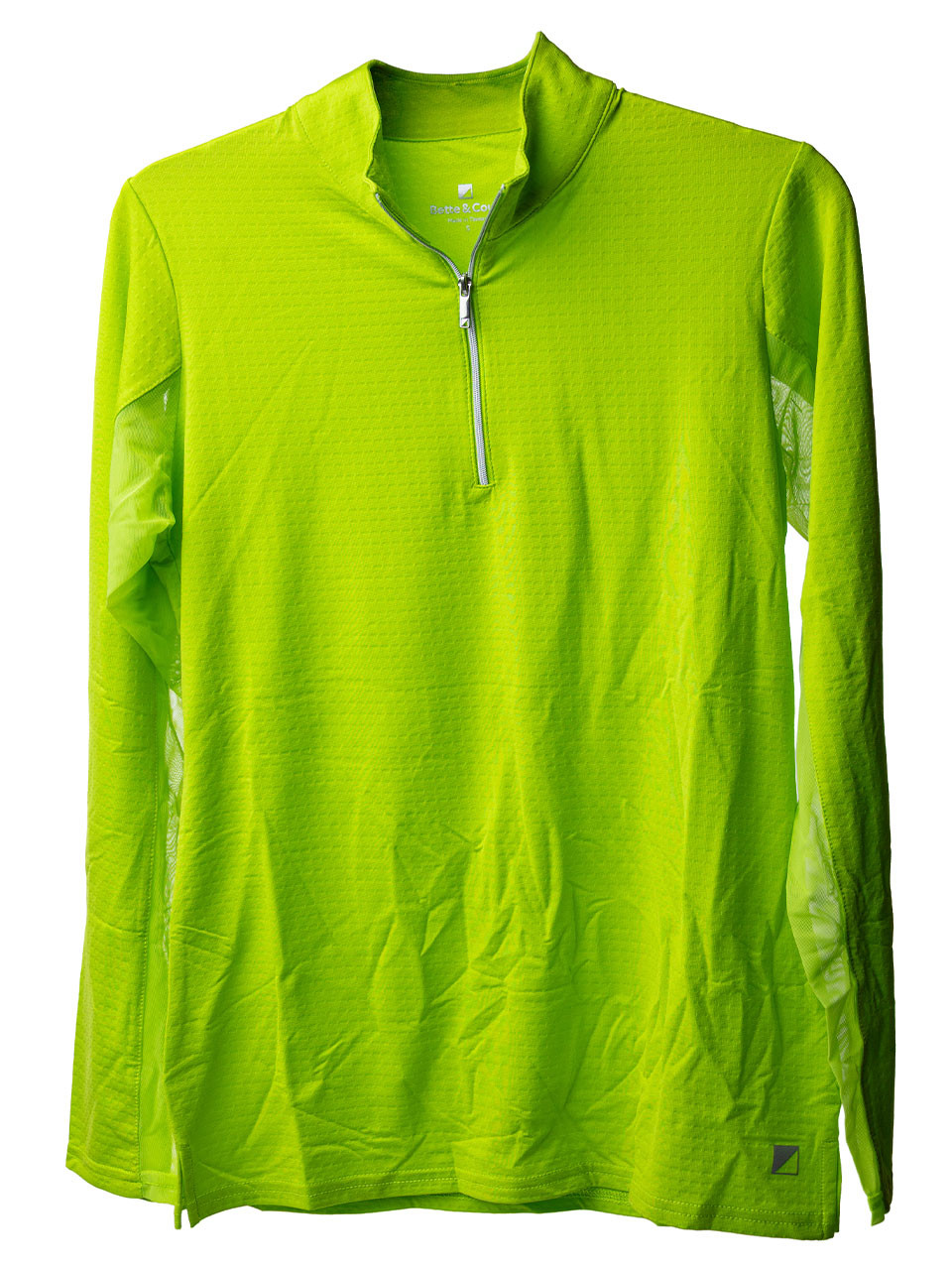 Bette & Court Women's Cool Elements Swing Mock - Lime