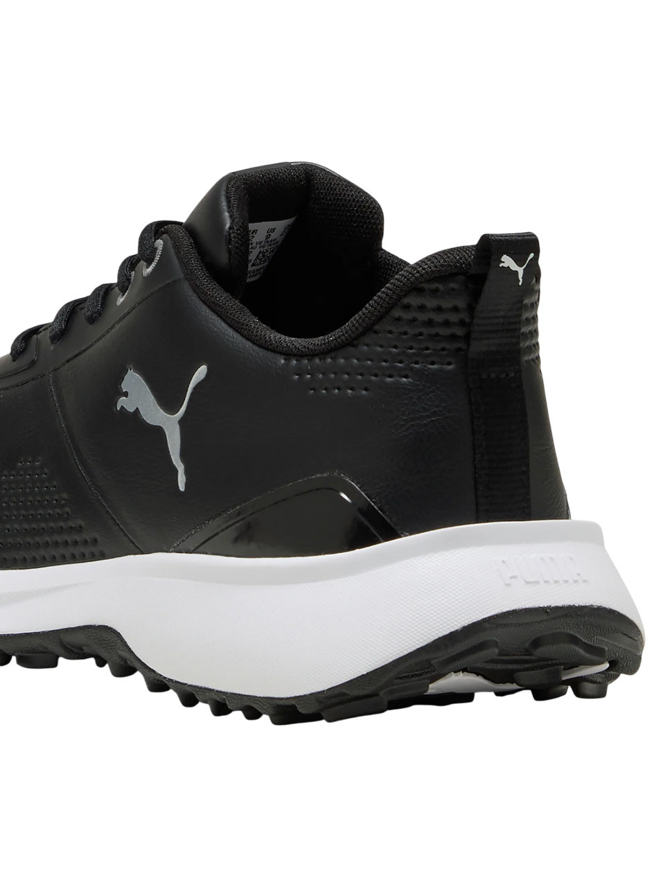 Puma FUSION Grip 6 Evo Golf Shoes - Puma Black/Puma Silver