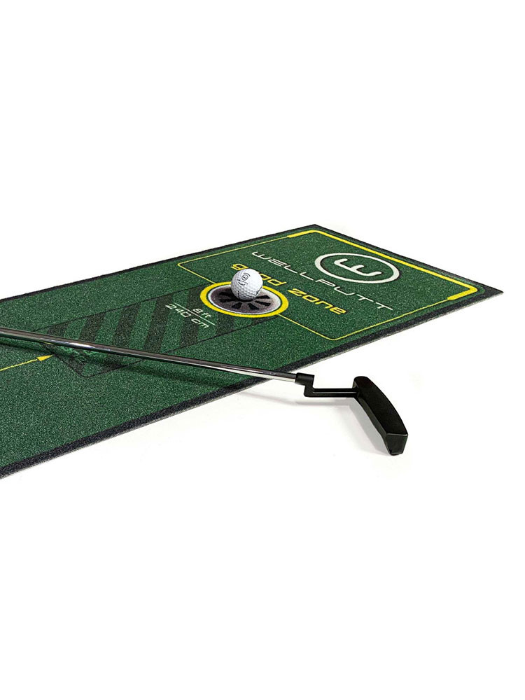 WellPutt Start 2.0 3m Putting Mat - Green | GolfBox