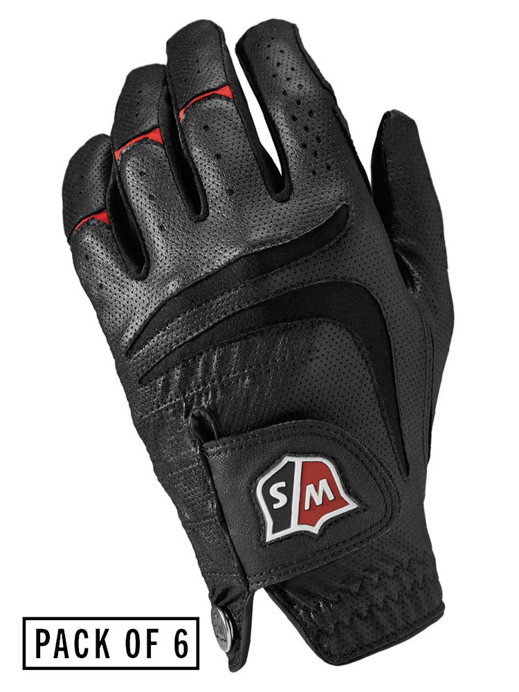 Wilson Staff Grip Plus Golf Glove - 6 Pack | GolfBox