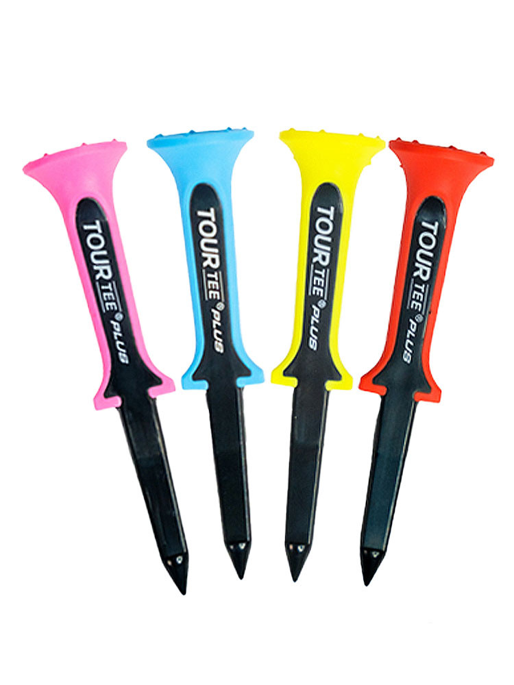 Tour Tee Plus 4 Pack - Multi | GolfBox
