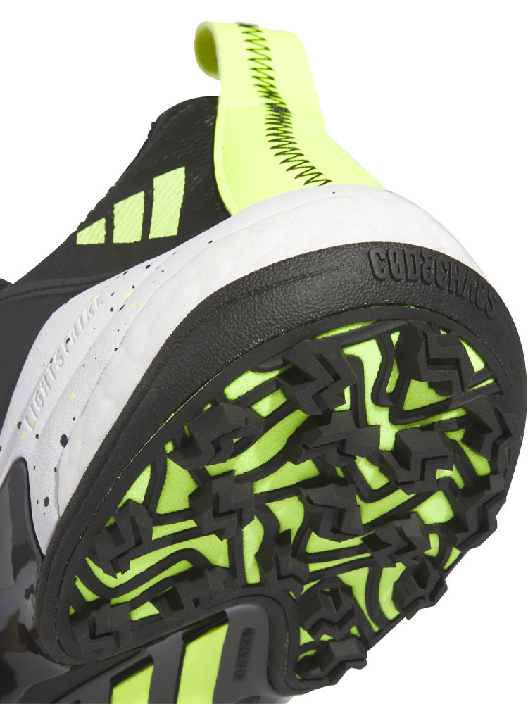 adidas Codechaos BOA 25 Spikeless Golf Shoes - Core Black/Lucid Lemon ...