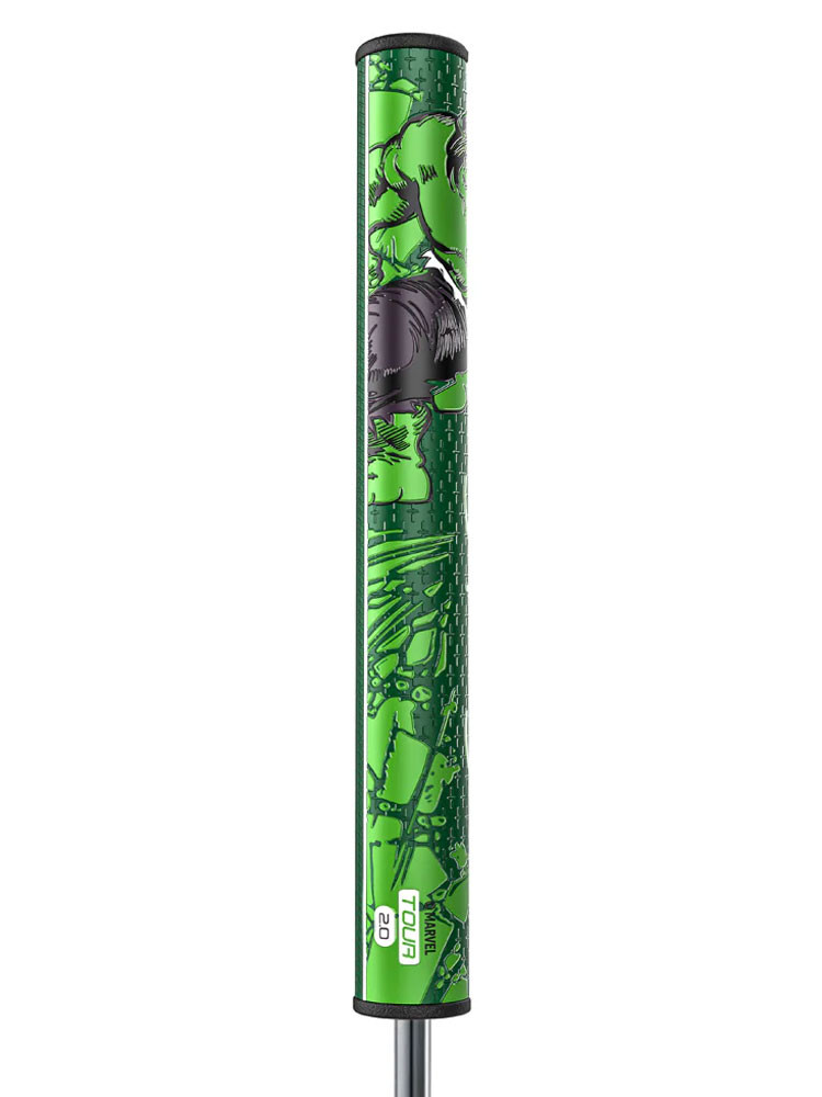 SuperStroke Tour 2.0 Marvel Putter Grip & Ball Marker- The Hulk | GolfBox