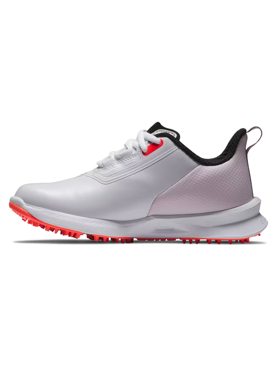 FootJoy Junior Girls Fuel Golf Shoes - White/Pink/Coral