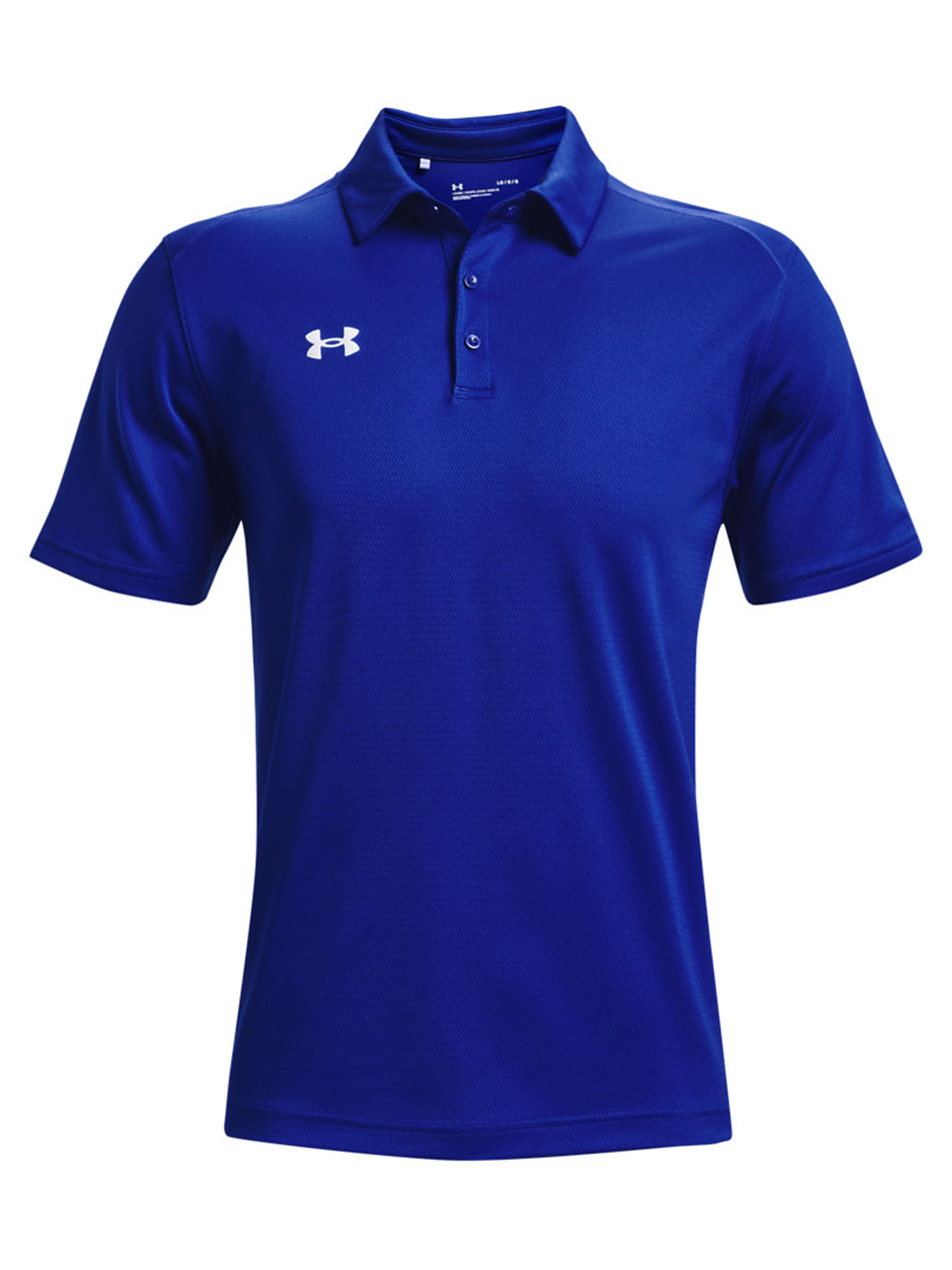 Under Armour Team Tech Polo Shirt - Royal | GolfBox