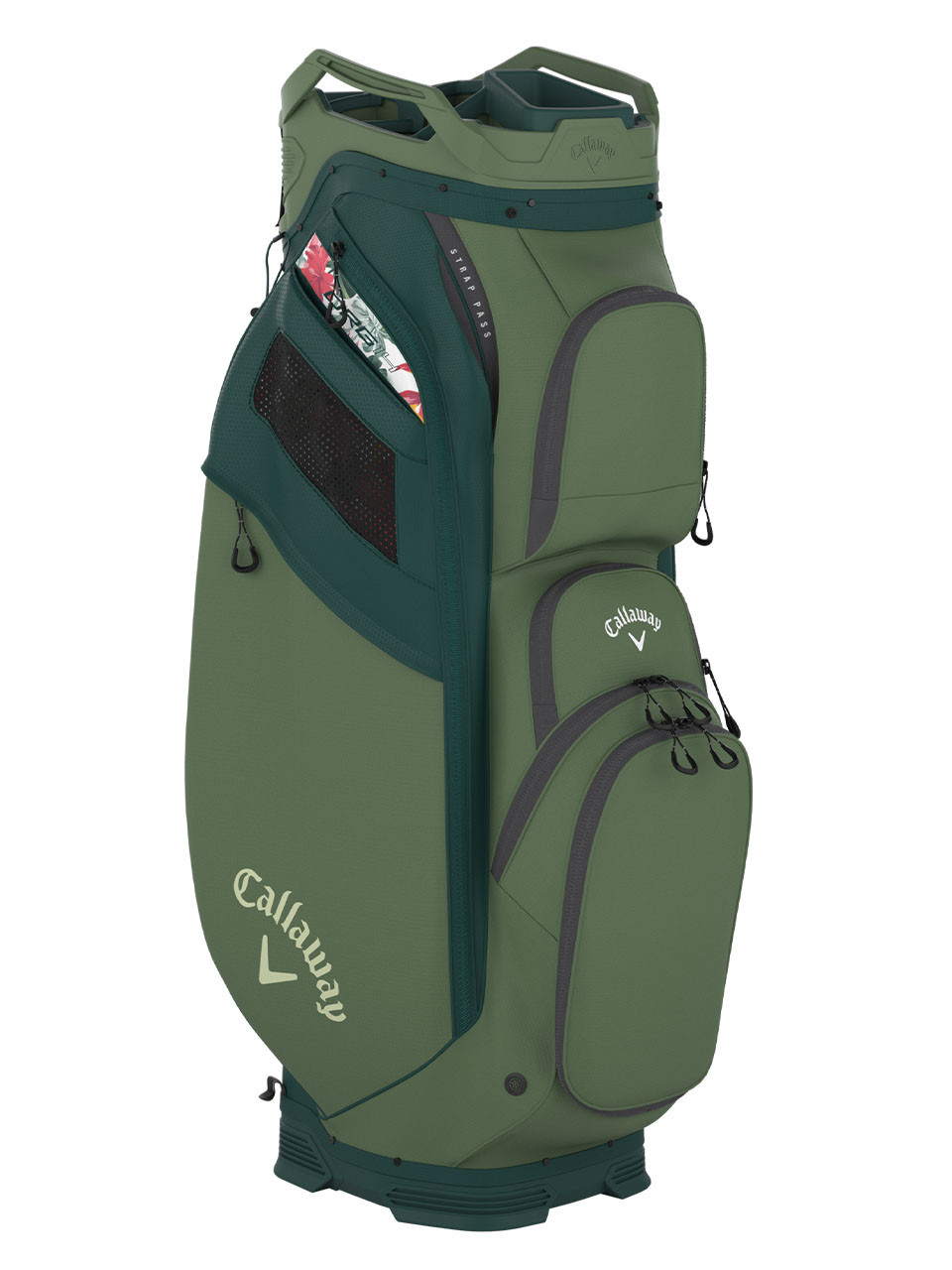 Callaway Org 14 Cart Bag - Green Tropics | GolfBox