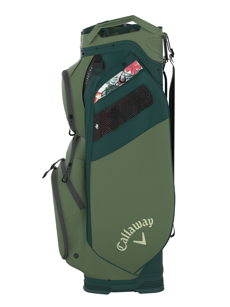 Callaway Org 14 Cart Bag - Green Tropics | GolfBox